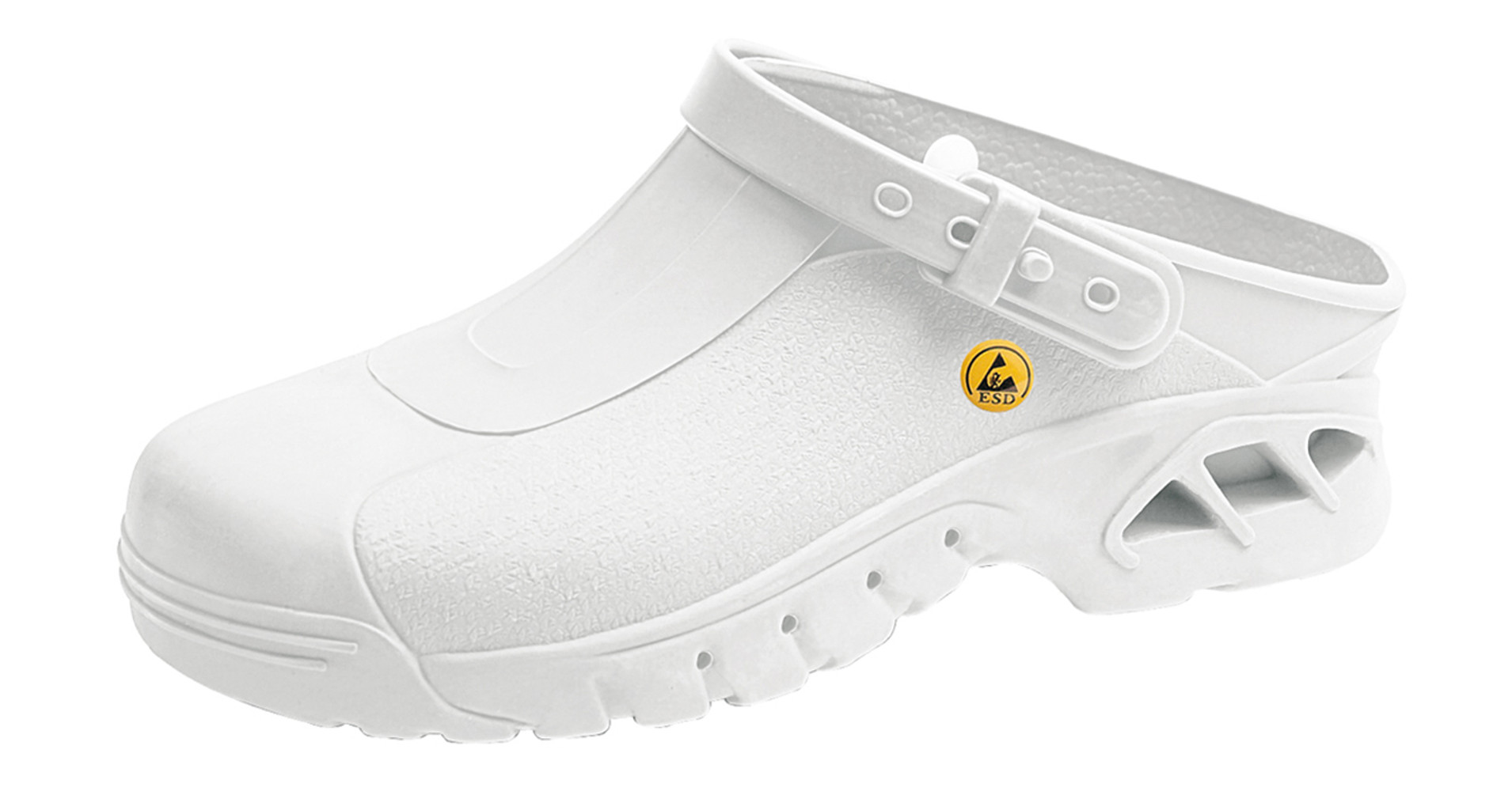 ABEBA-AUTOCLAVABLE CLOGS Ob, Src Esd FEHÉR Munkavédelmi Papucs 36-os